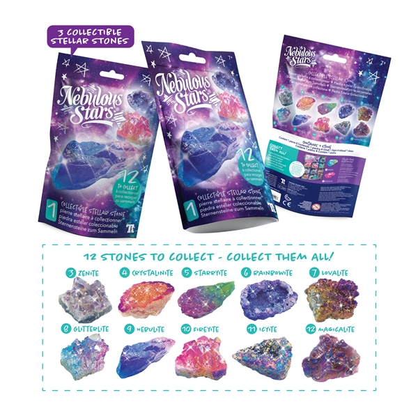 Nebulous Stars Collectible Stellar Stone Singles – Nebulous Stars